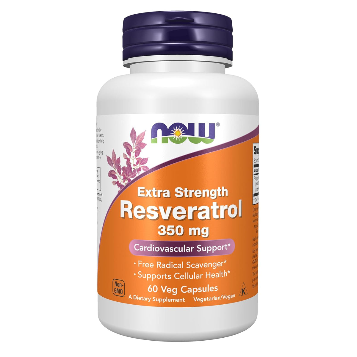 NOW Foods Resveratrol 350 mg capsules