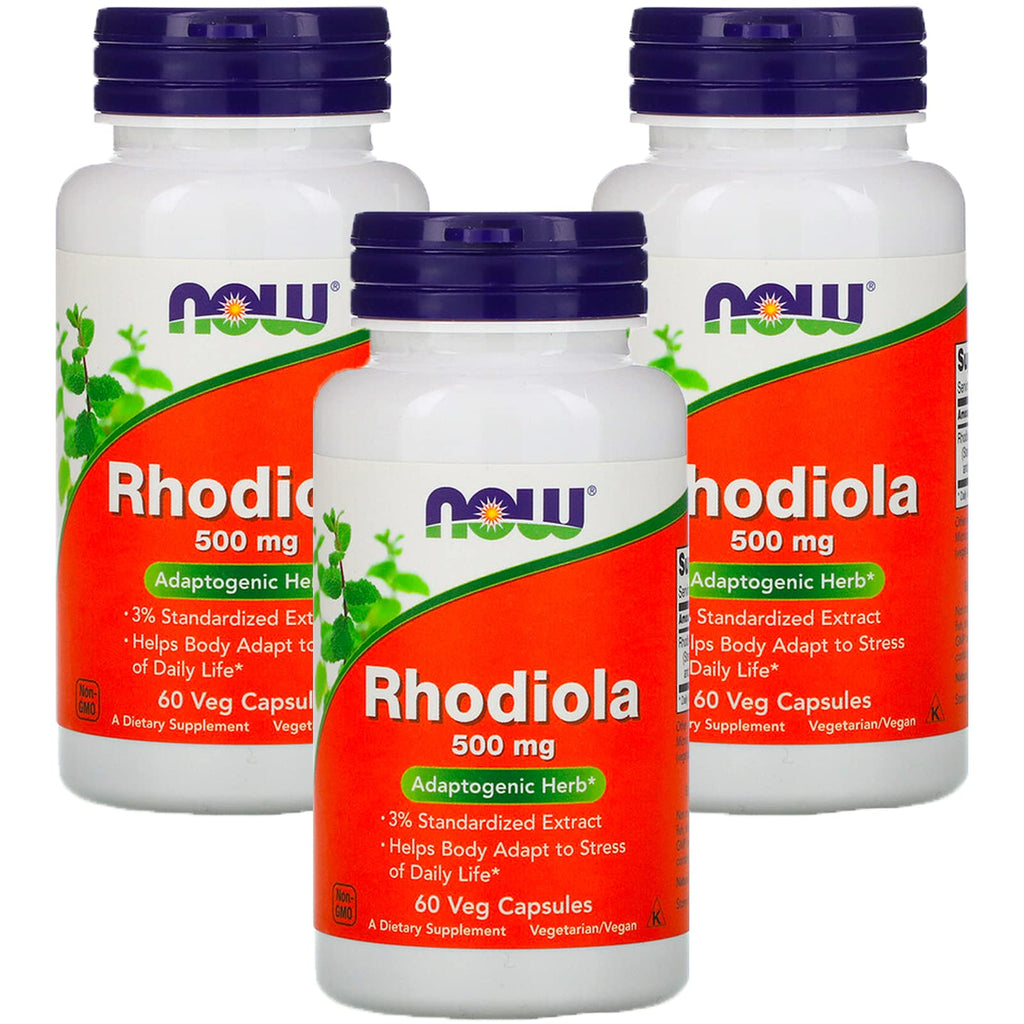 NOW Foods Rhodiola stress relief capsules