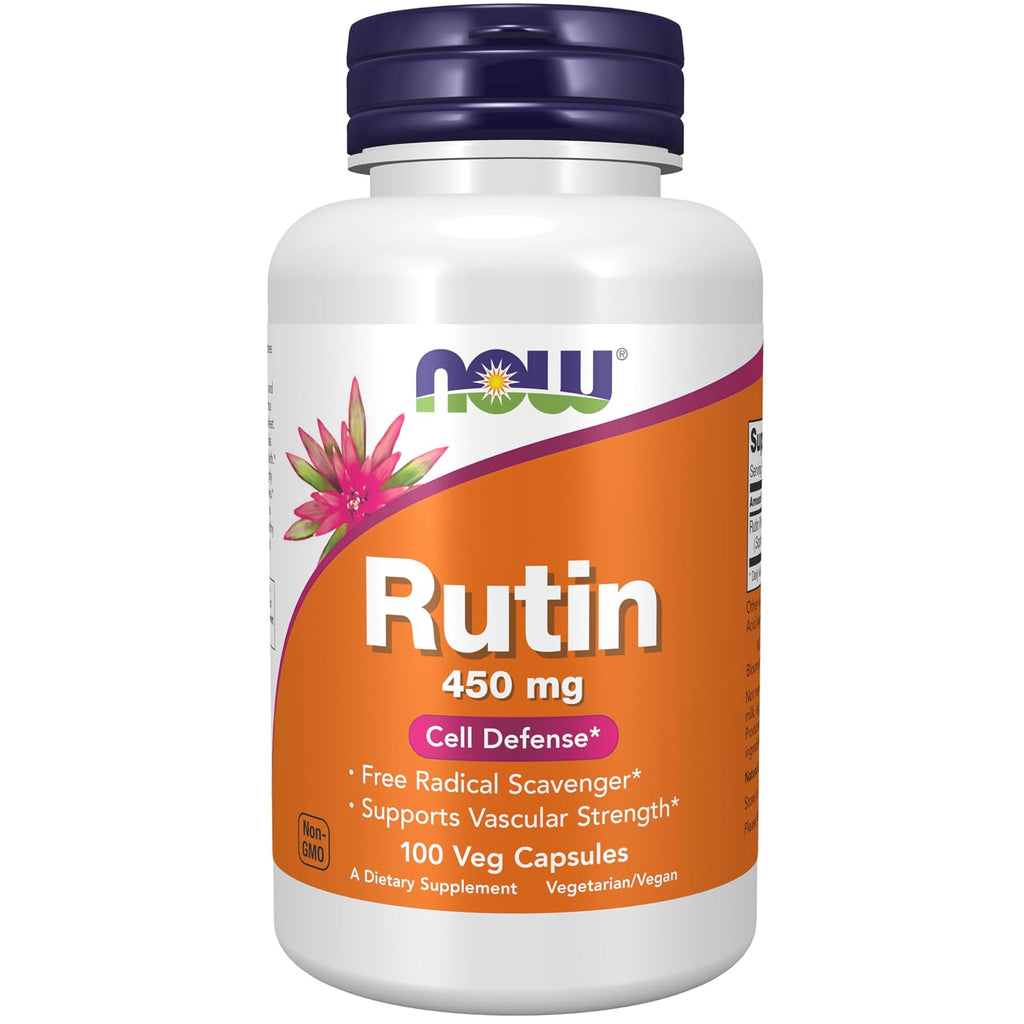 NOW Foods Rutin 450 mg capsules