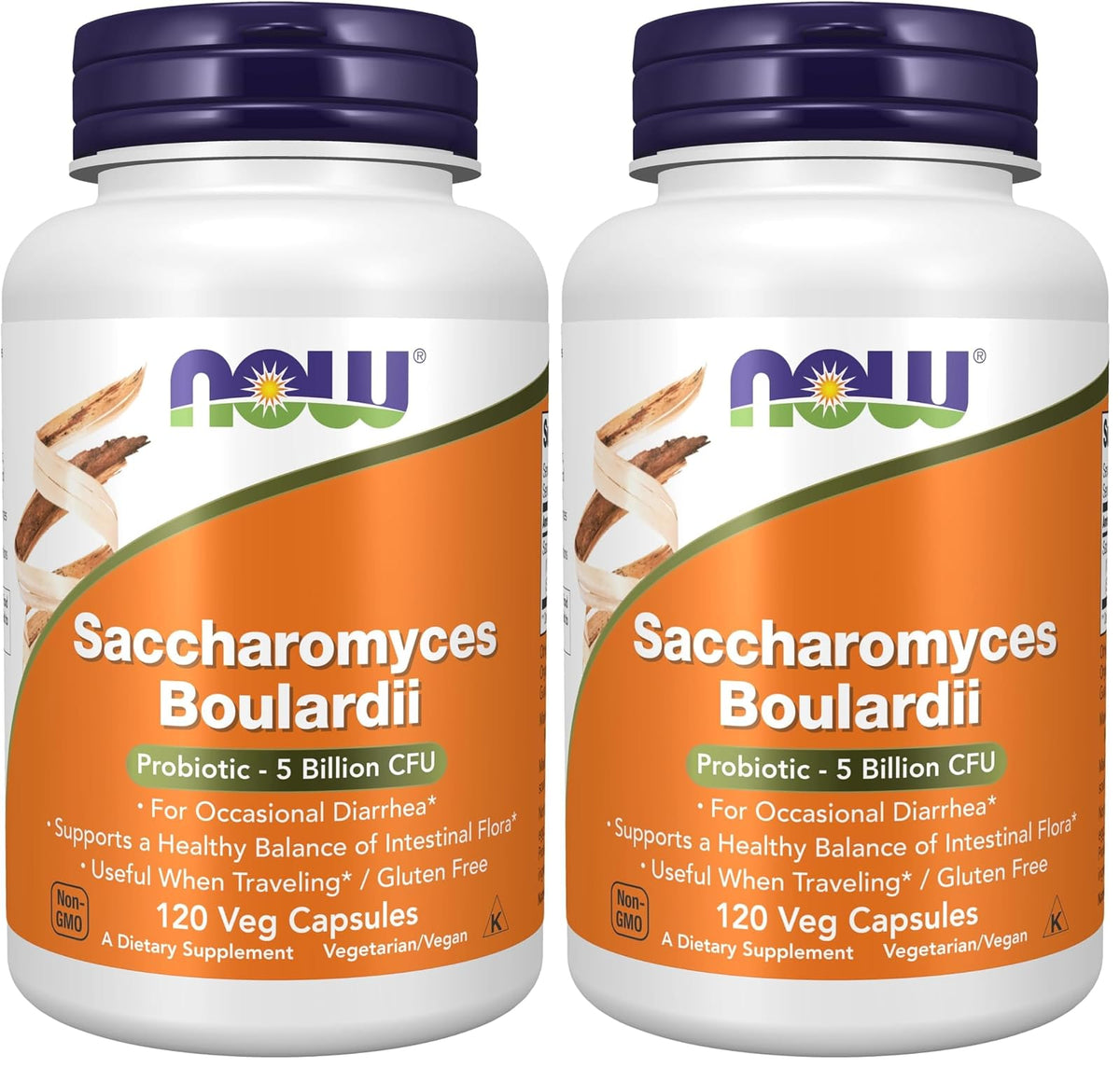 NOW Foods Saccharomyces Boulardii capsules