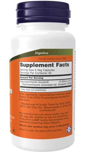 NOW Foods Saccharomyces immune system boost