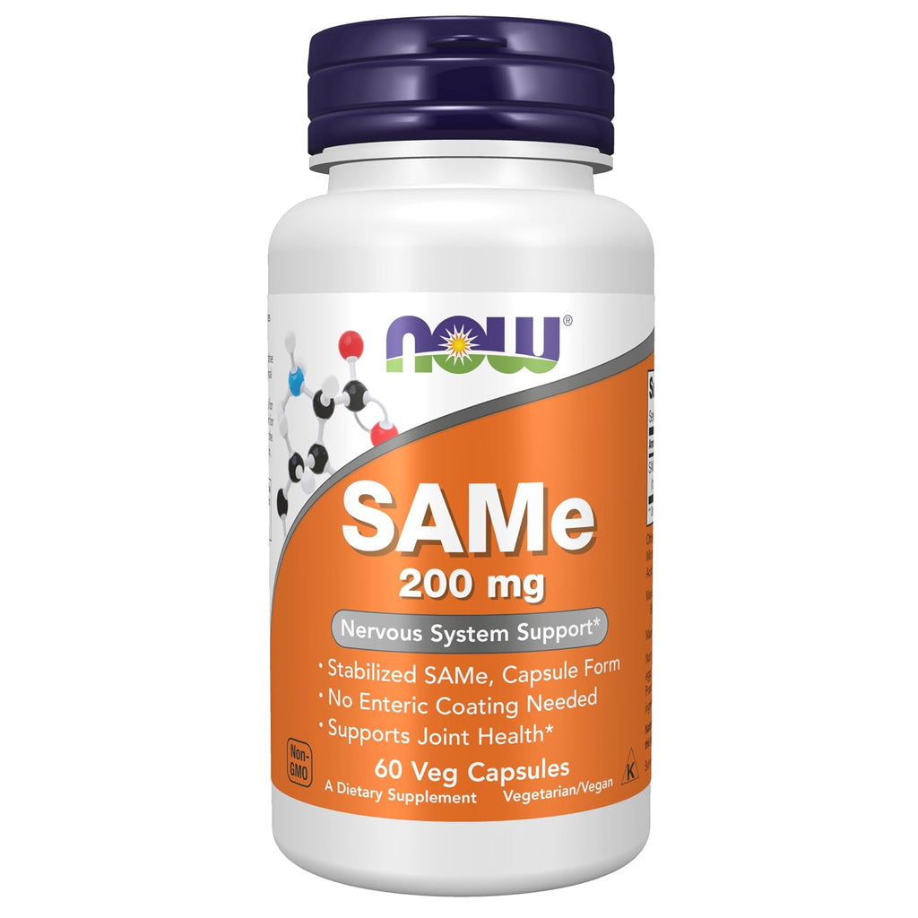 NOW Foods SAMe 200 mg capsules