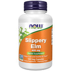 Now Foods Slippery Elm capsules for digestive health
