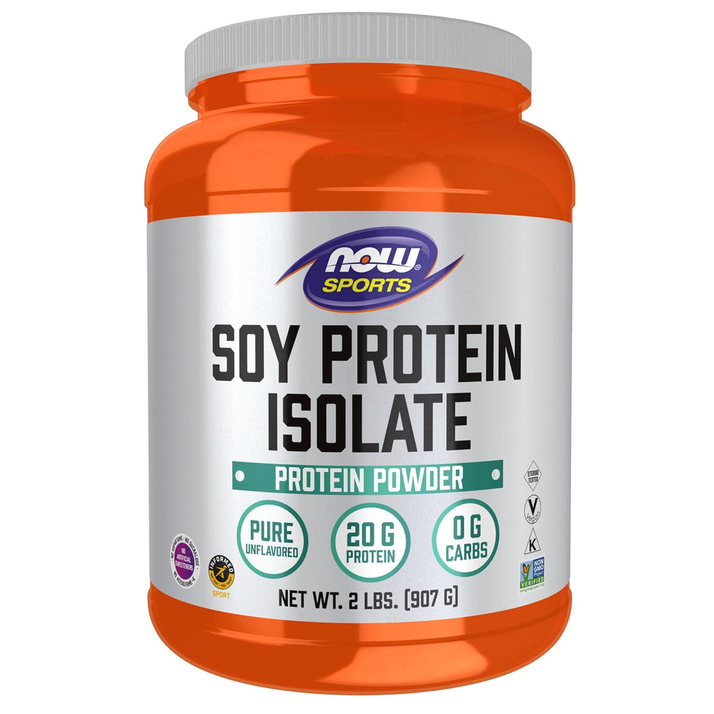 NOW Foods soy protein isolate powder