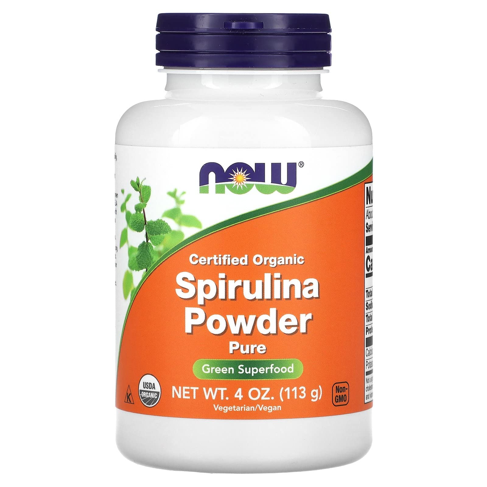 NOW Foods spirulina powder for smoothies