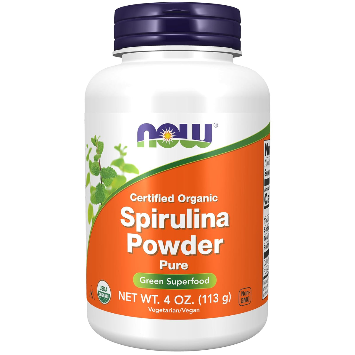 NOW Foods spirulina powder organic