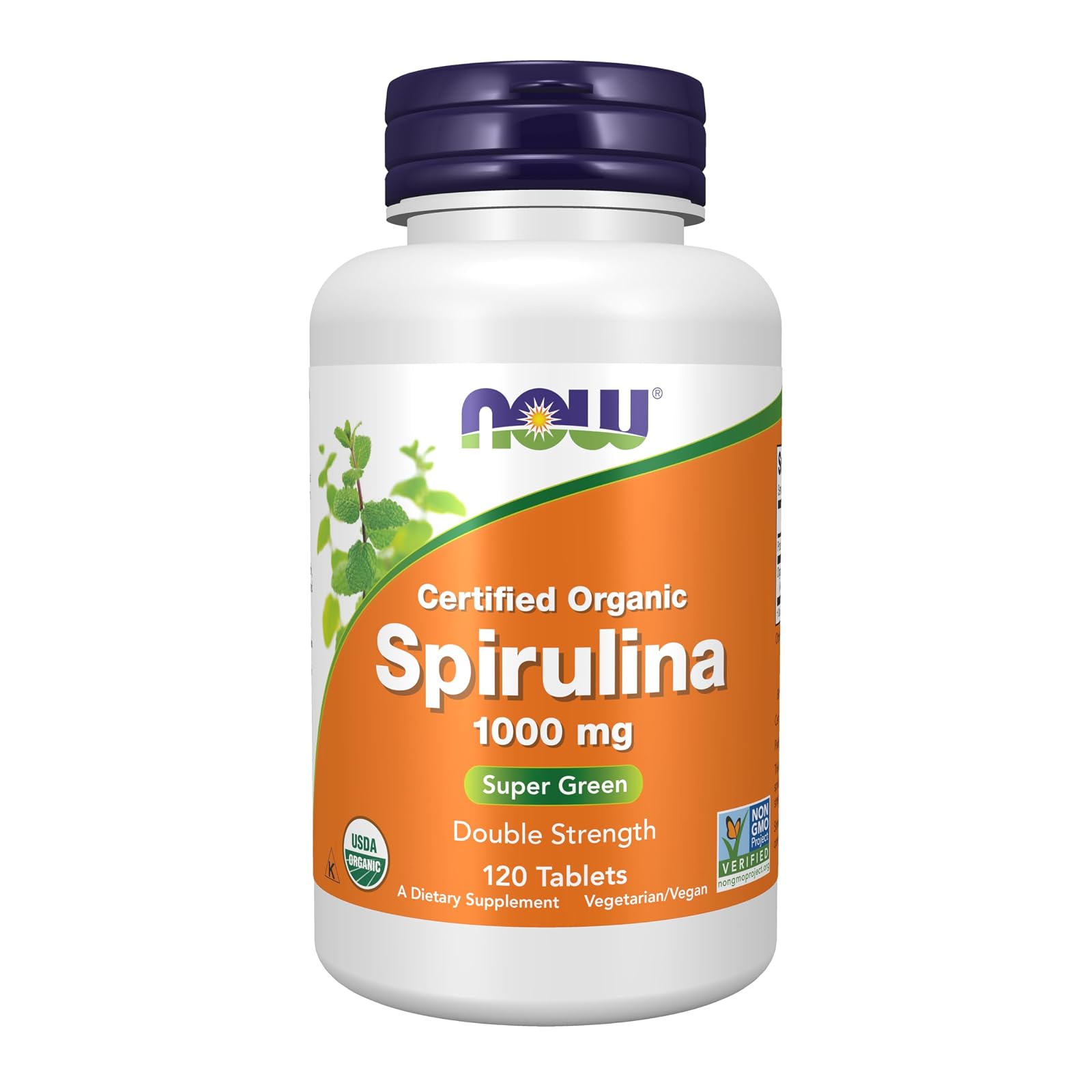 NOW Foods spirulina tablets for energy
