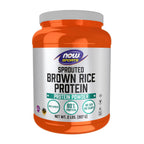 NOW Foods sprouted brown rice protein