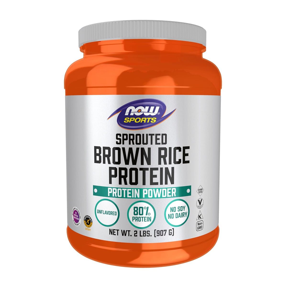 NOW Foods sprouted brown rice protein