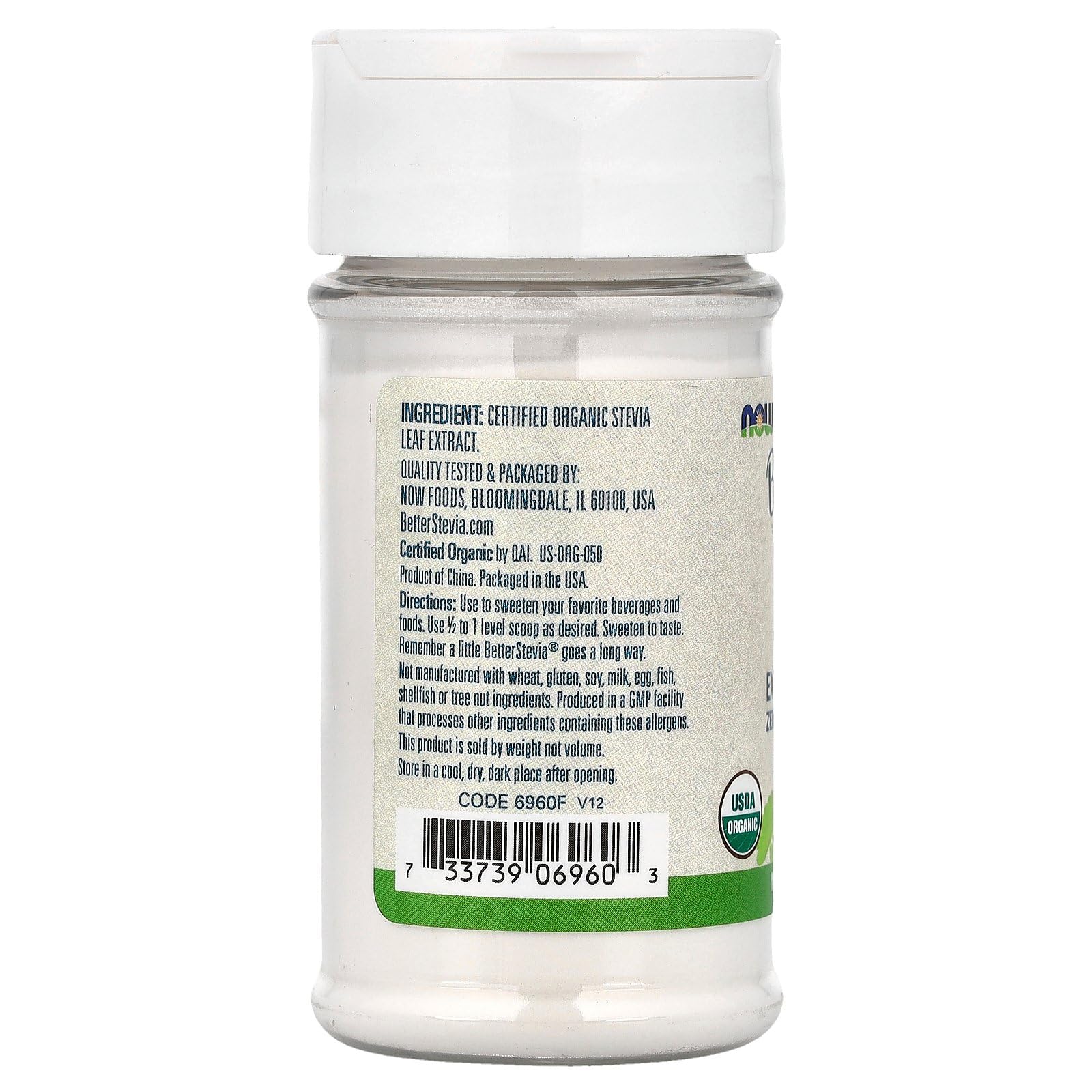 Now Foods stevia for weight management