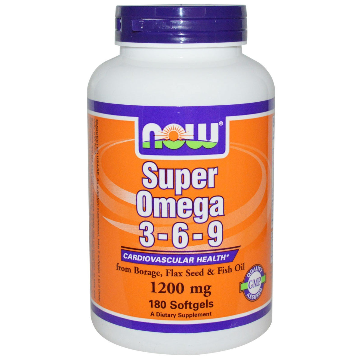 NOW Foods Super Omega 3-6-9 softgels