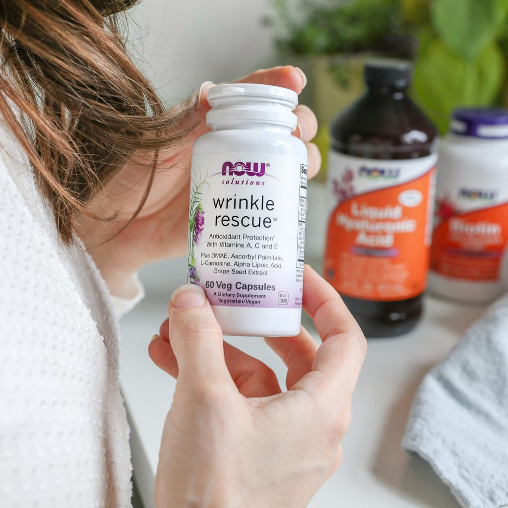 NOW Foods targeted wrinkle rescue formula