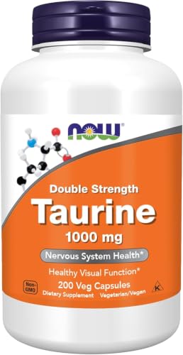 NOW Foods Taurine 1000 mg capsules