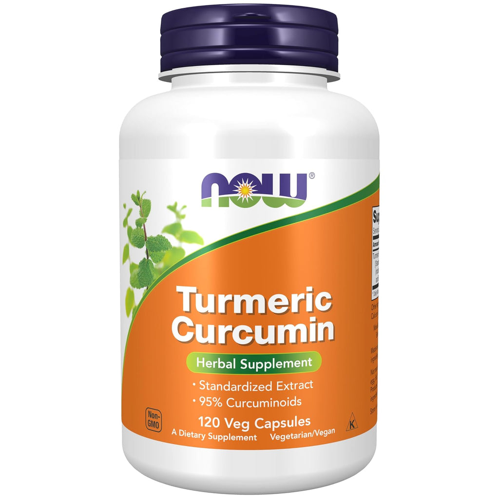 NOW Foods turmeric curcumin capsules