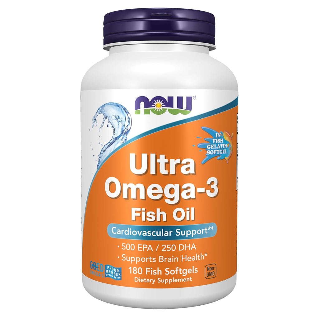 NOW Foods Ultra Omega-3 softgels