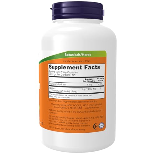 NOW Foods valerian for restful nights
