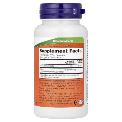 NOW Foods valerian sleep aid