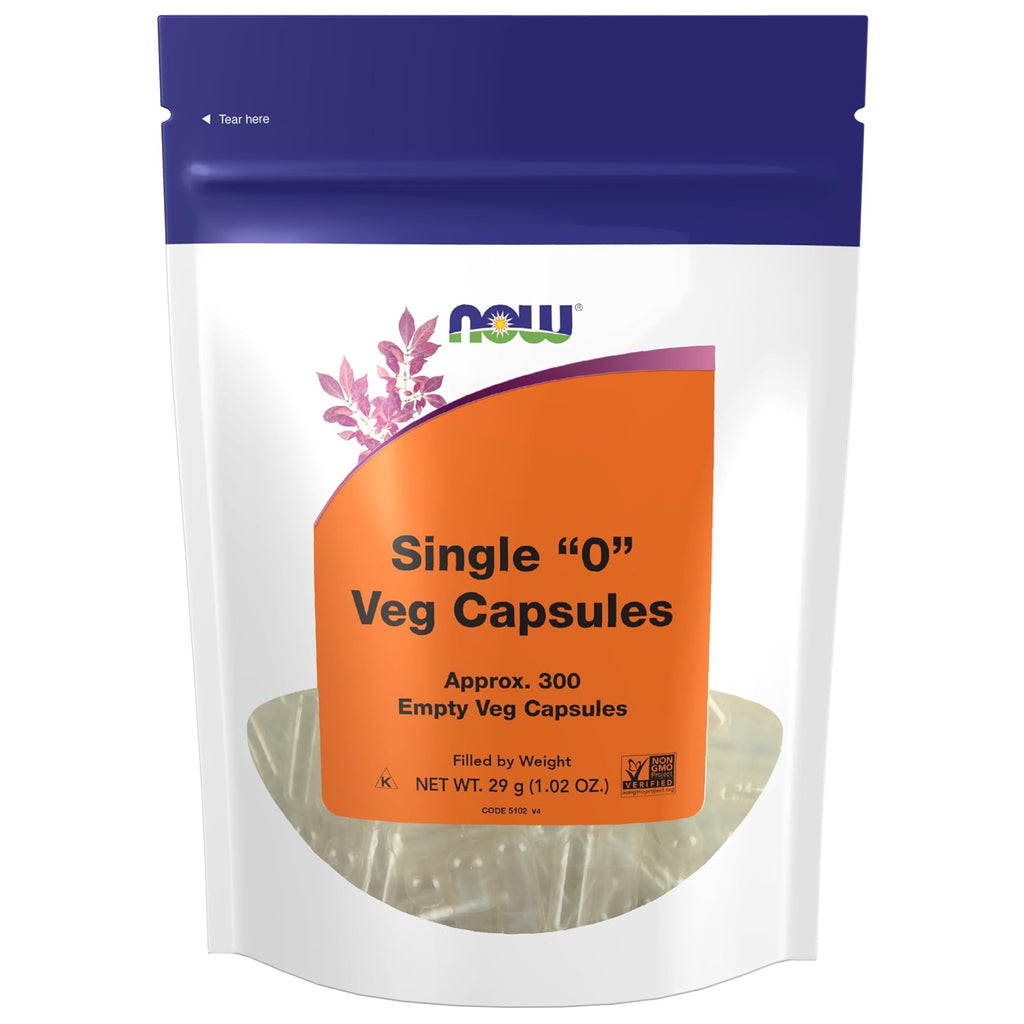 NOW Foods vegetarian capsules size 0