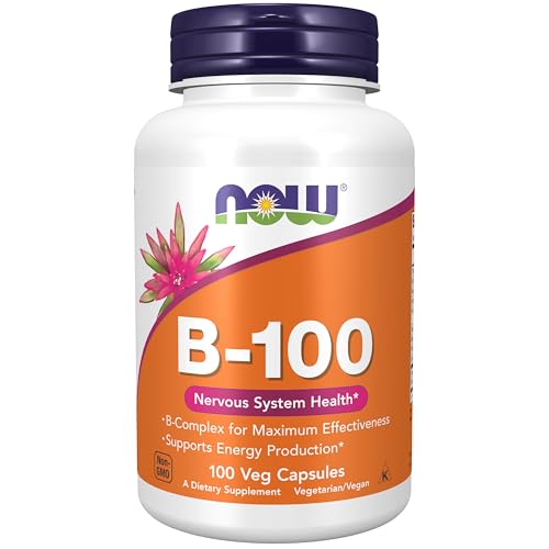 NOW Foods vitamin B-100 capsules