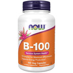 NOW Foods vitamin B-100 capsules