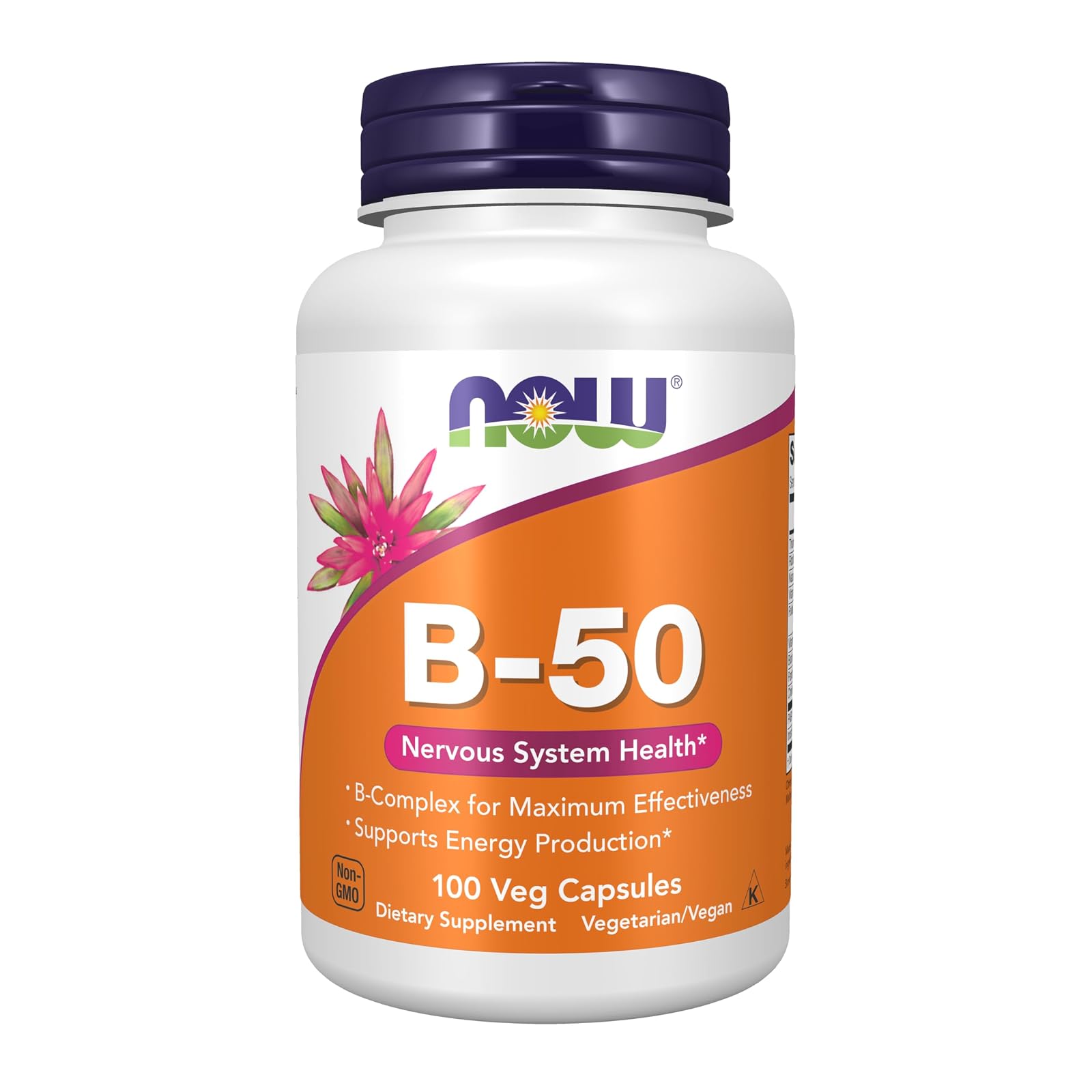 NOW Foods vitamin B complex capsules