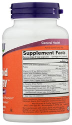 Now Foods vitamin B complex capsules
