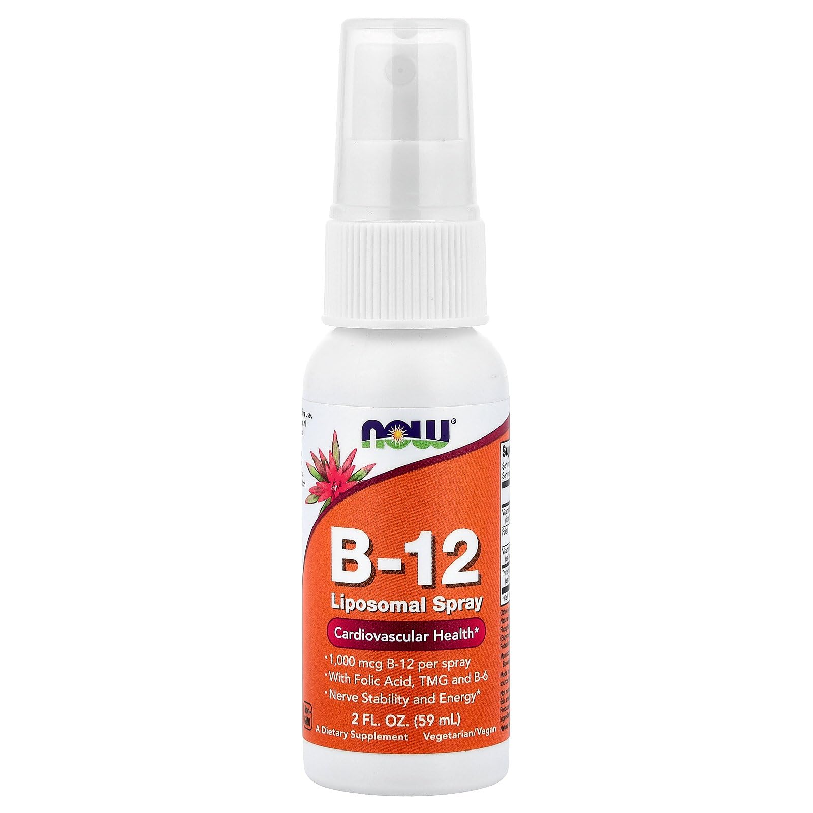 NOW Foods vitamin B12 lipospray benefits