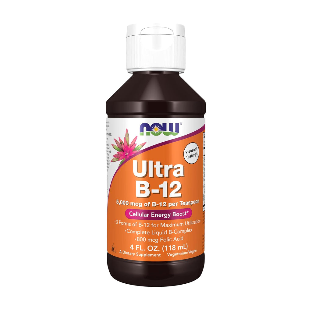 NOW Foods vitamin B12 liquid supplement