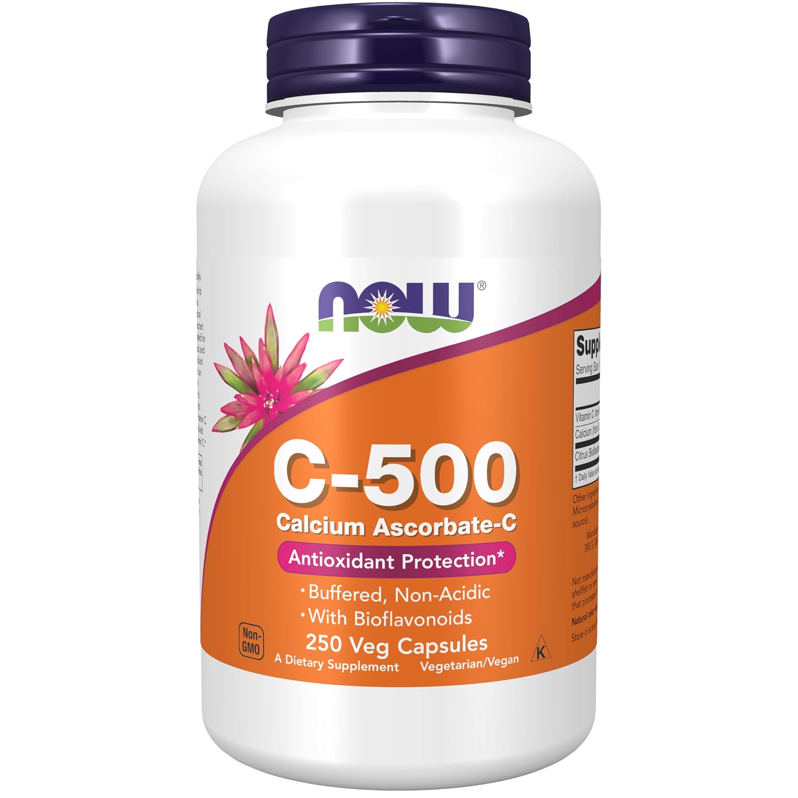 NOW Foods Vitamin C 500mg capsules