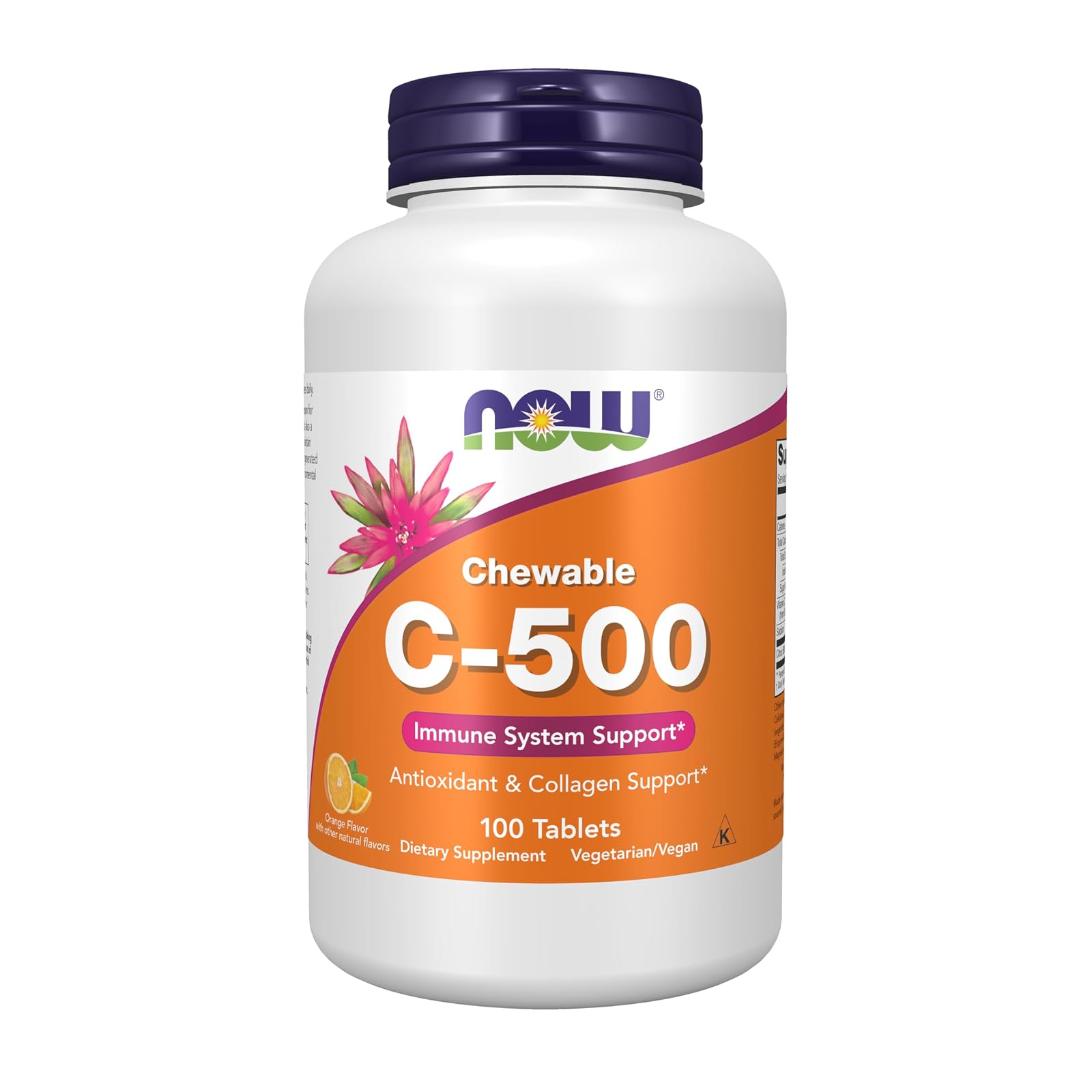 NOW Foods vitamin C chewable lozenges