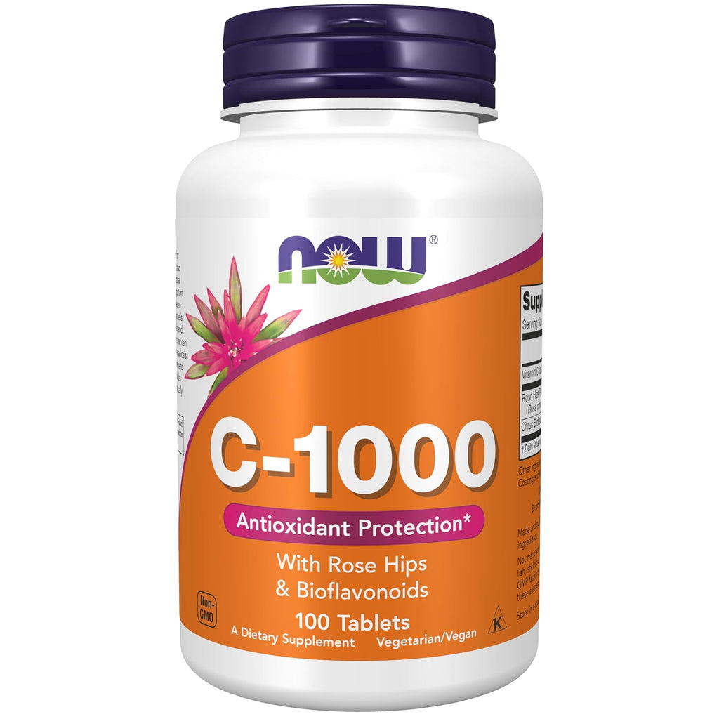 NOW Foods vitamin C tablets