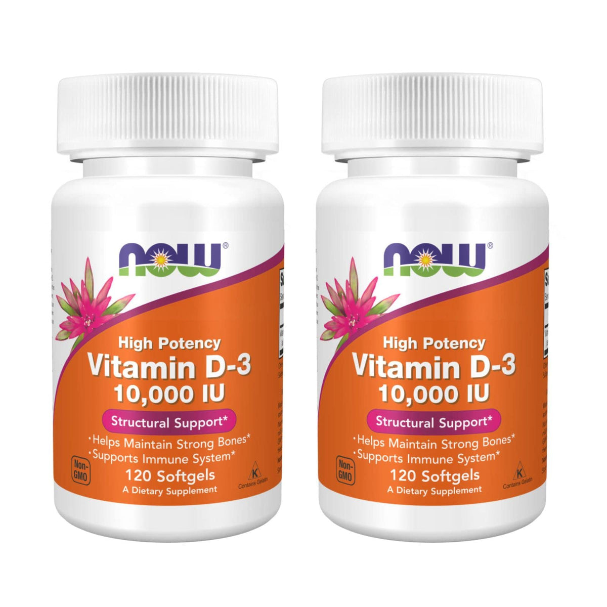 NOW Foods Vitamin D-3 softgels