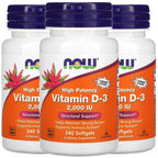 NOW Foods vitamin D-3 softgels