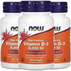 NOW Foods Vitamin D3 benefits