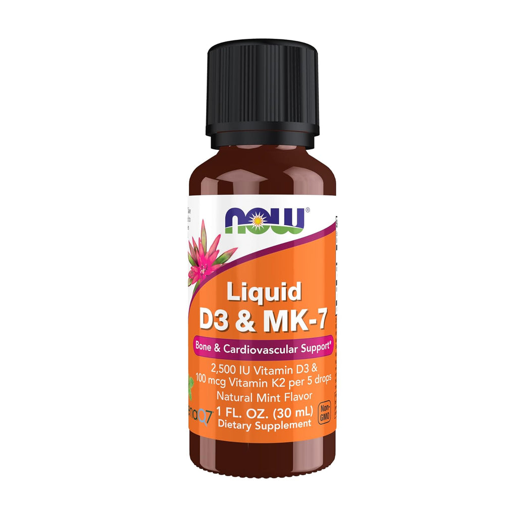 NOW Foods vitamin D3 liquid supplement