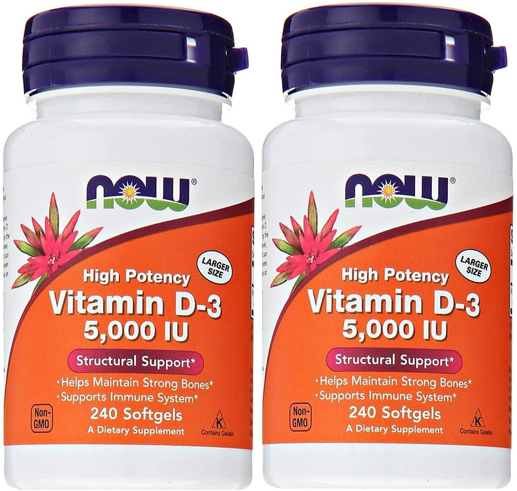 Now Foods vitamin D3 softgels