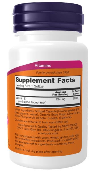 NOW Foods Vitamin E immune booster