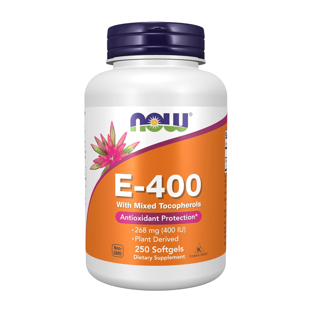 NOW Foods vitamin E softgels