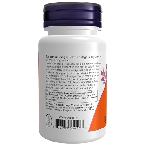 NOW Foods vitamins for healthy eyesight