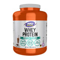 NOW Foods whey protein chocolate powder