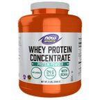 NOW Foods whey protein concentrate unflavored