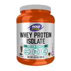 NOW Foods whey protein isolate powder