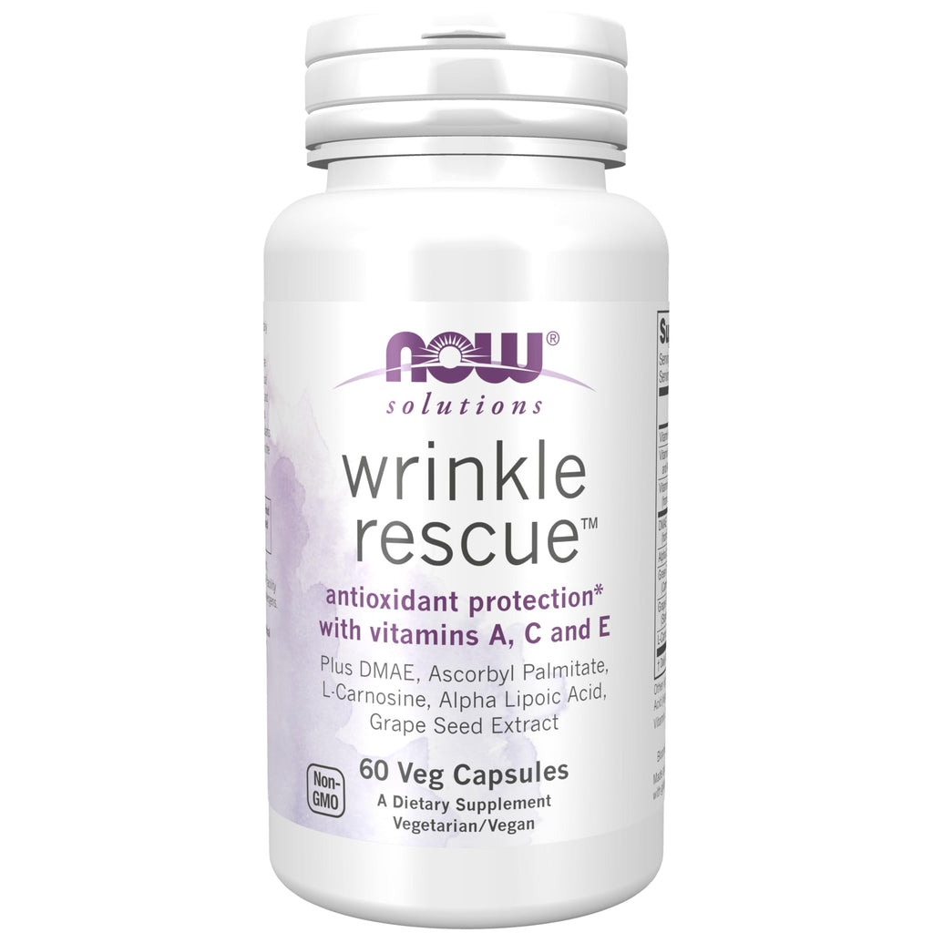 NOW Foods wrinkle rescue capsules