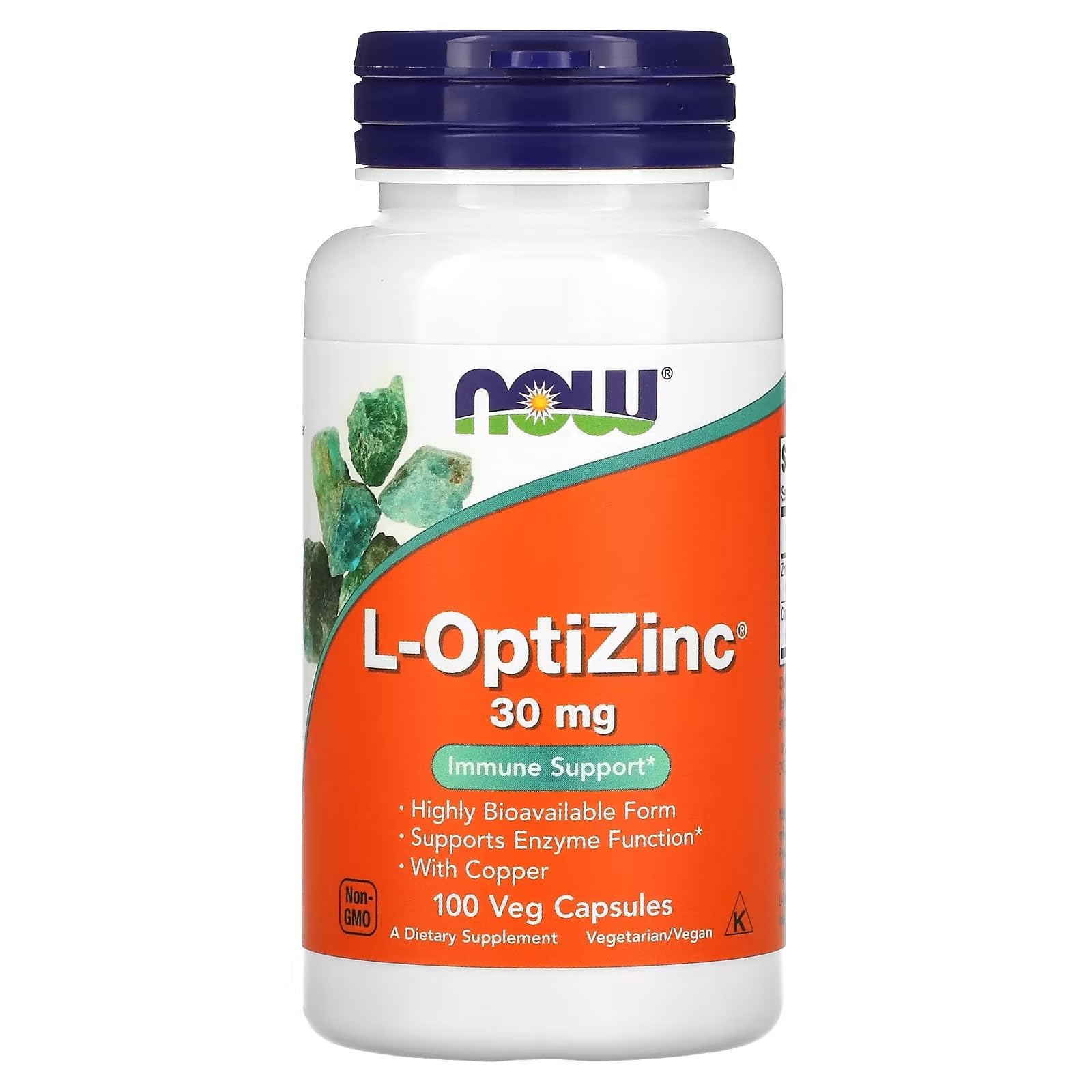 Now Foods zinc supplement capsules