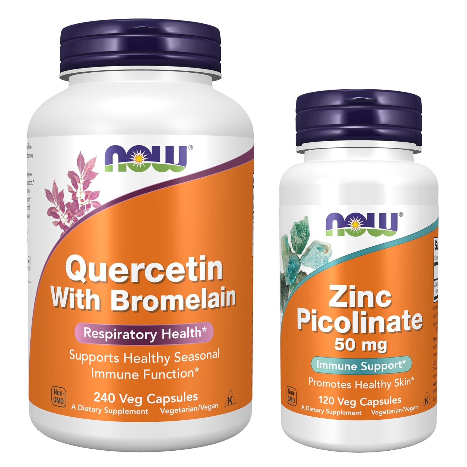 NOW Foods zinc supplement capsules