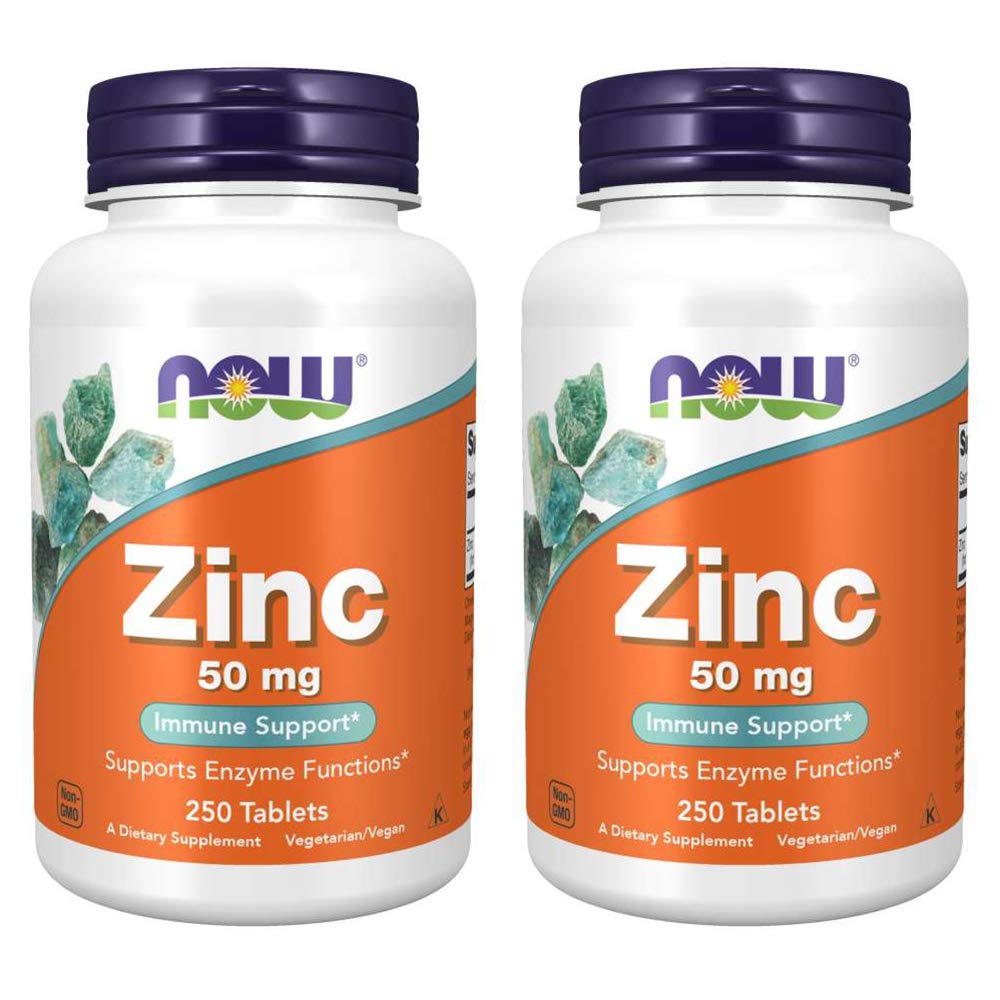 Now Foods zinc supplement tablets