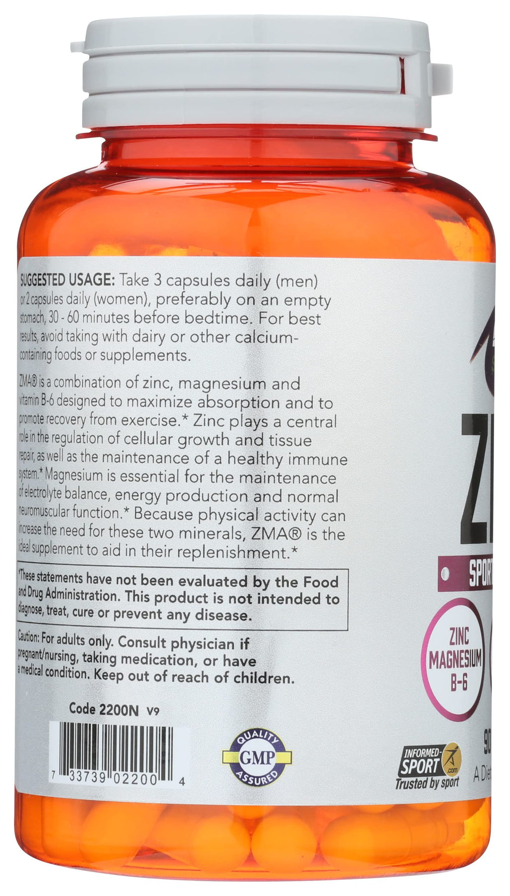 Now Foods ZMA for post-workout recovery