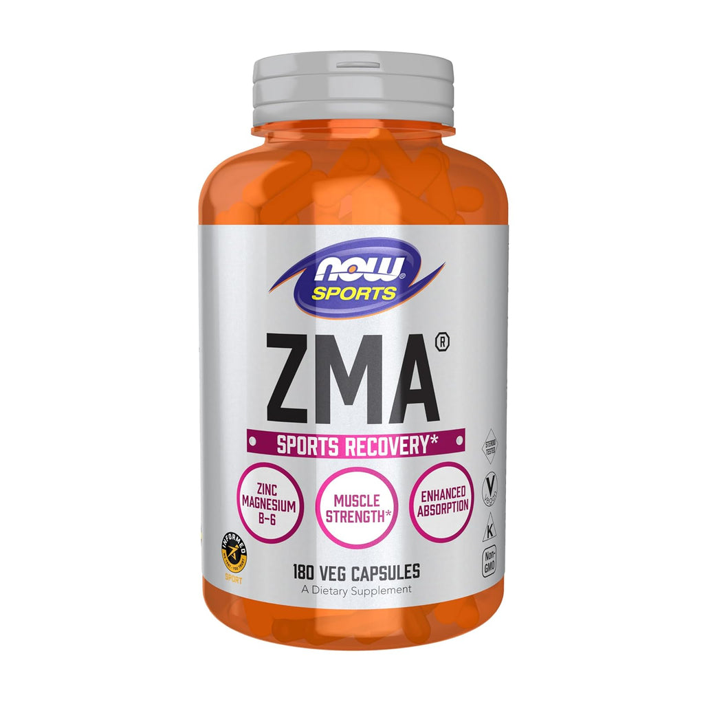 NOW Foods ZMA vitamin B complex