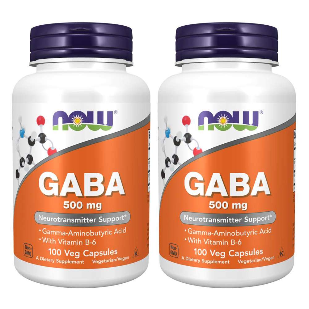 NOW GABA 500 mg multivitamins