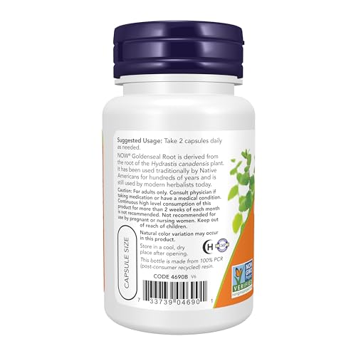 NOW goldenseal supplement benefits